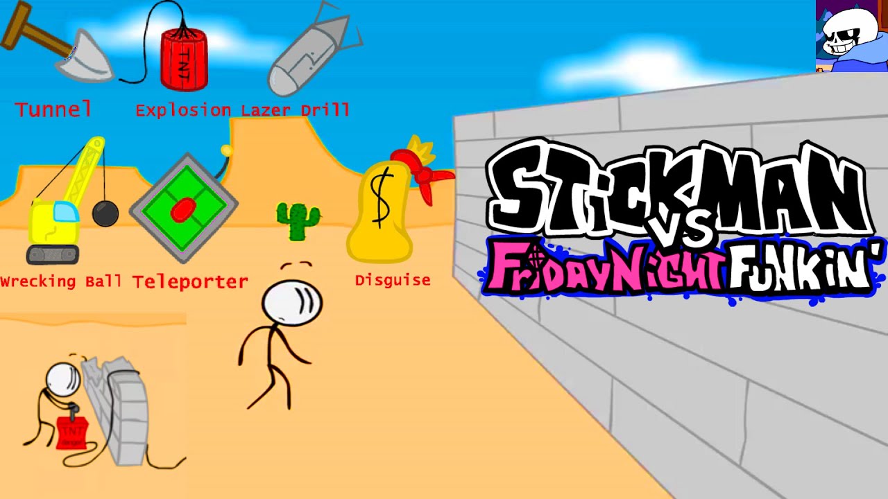 FNF: FRIDAY NIGHT FUNKIN VS HENRY STICKMIN BREAKING THE BANK IN PSYCH ...