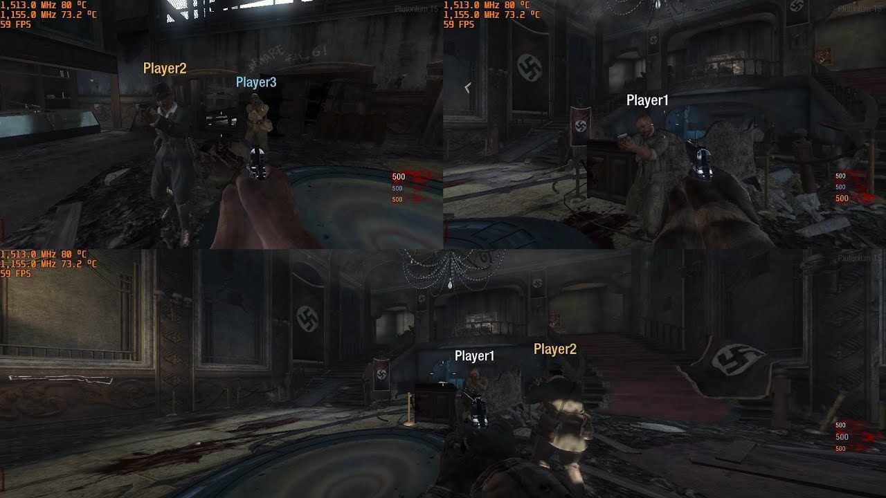 Call of Duty Black Ops split screen Nucleus Coop, 8 players Multiplayer ...
