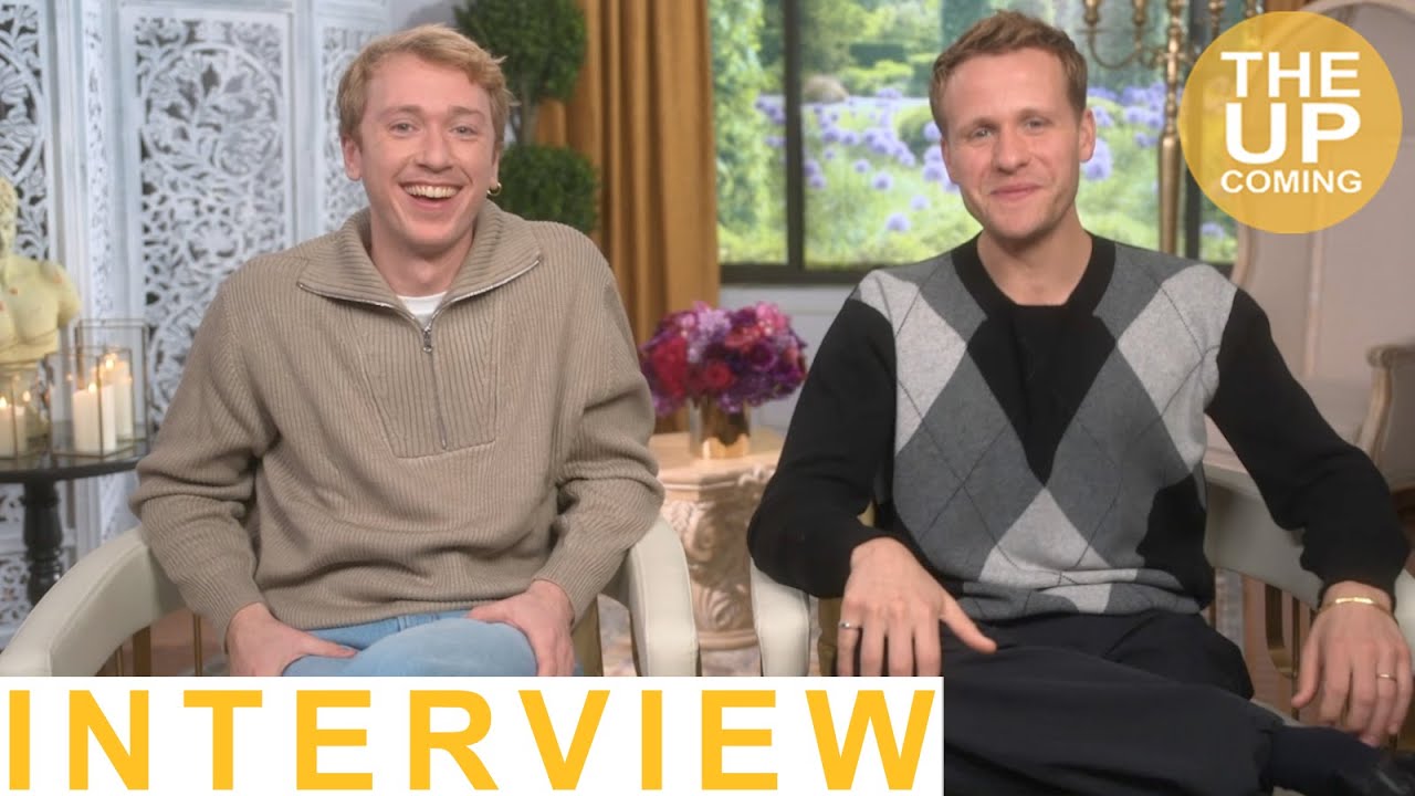 Barney Fishwick & Josh Dylan interview on The Buccaneers - YouTube