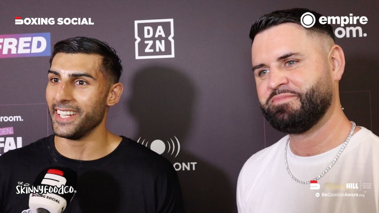 Sam Jones and Khaleel Majid React to a Successful Matchroom Debut ...