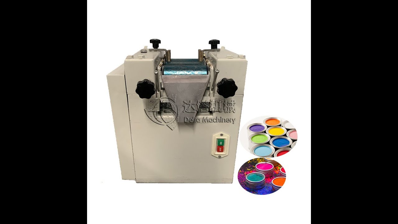 Three-roller mill for pigment paint chocolate/grinding milling machine ...