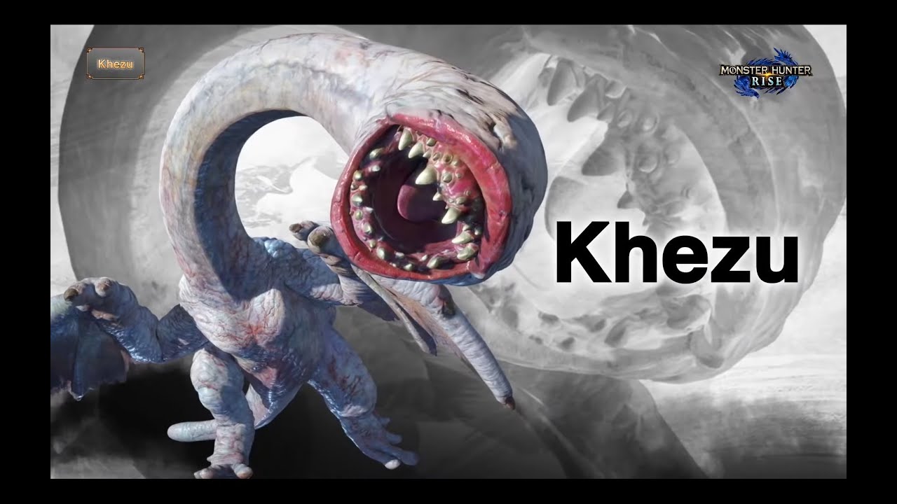 KHEZU IN MONSTER HUNTER RISE - YouTube