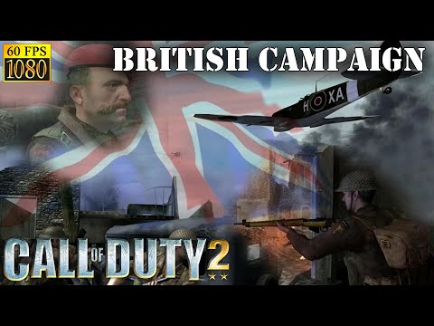 Call of Duty 2. British campaign [HD 1080p 60fps]
