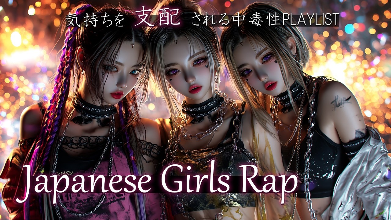 【Japanese Girls Rap】気持ちを支配する中毒性抜群女性ボーカル ️Addictive × High Energy Girls ...