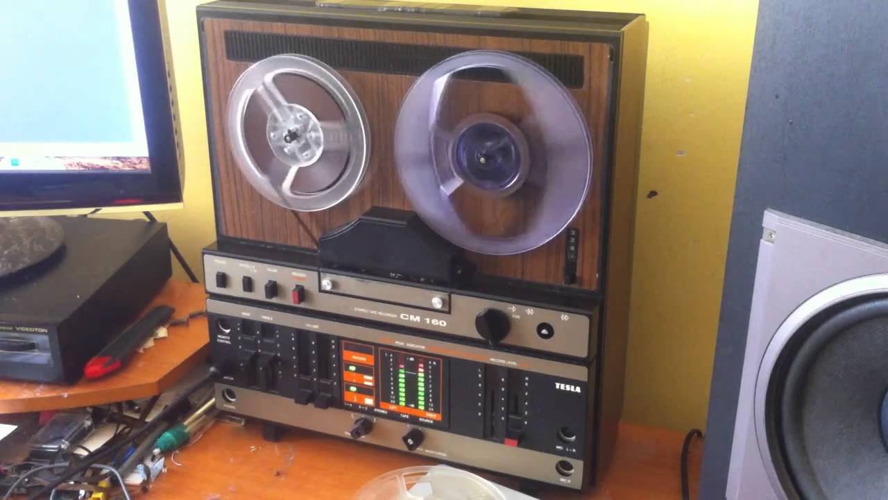 Tesla CM160 reel to reel tape deck demonstration - YouTube