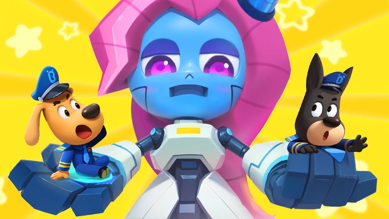 Robo-Antel X | Funny Cartoons for Kids | Police Cartoon | Sheriff ...