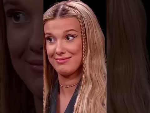 Flipping ppl off is my favorite Millie Bobby Brown | Hot Ones- First We ...