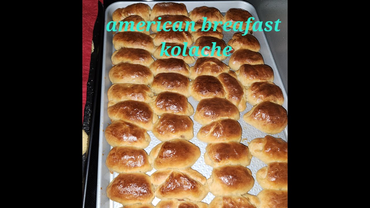 My part #1 bread recipe My home made kolache sausage breakfast, - YouTube