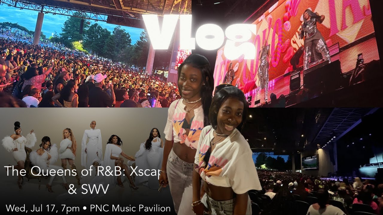 Vlog | The Queens of R&B concert : Xscape & SWV - YouTube