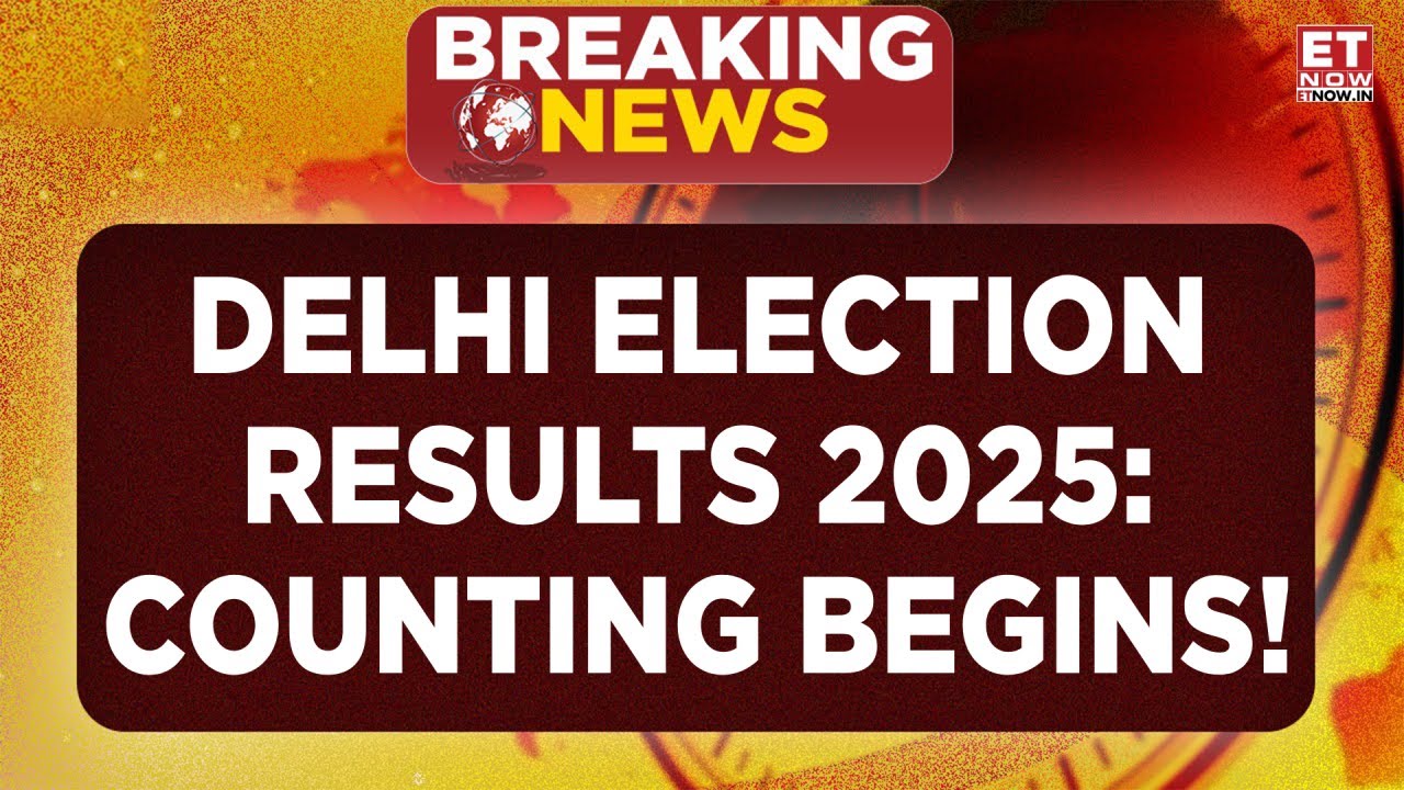 Delhi Election Results 2025: Counting Begins In All 70 Seats | Breaking ...