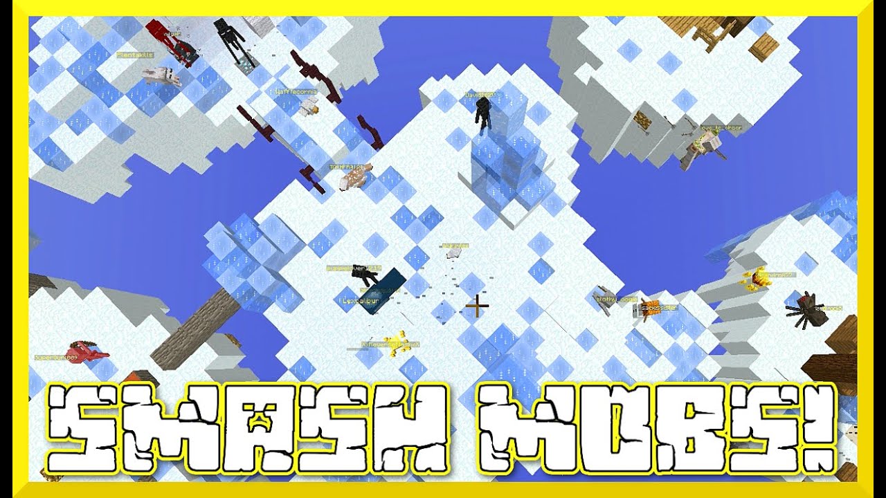 Minecraft Monday EP87 - Super Cra Cra Smash Mobs with 60 Fans and Gamer ...