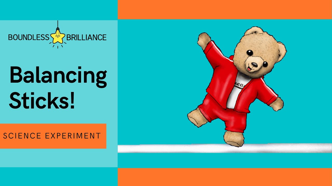 Balancing Sticks! Easy At-Home Experiment for Kids! - YouTube