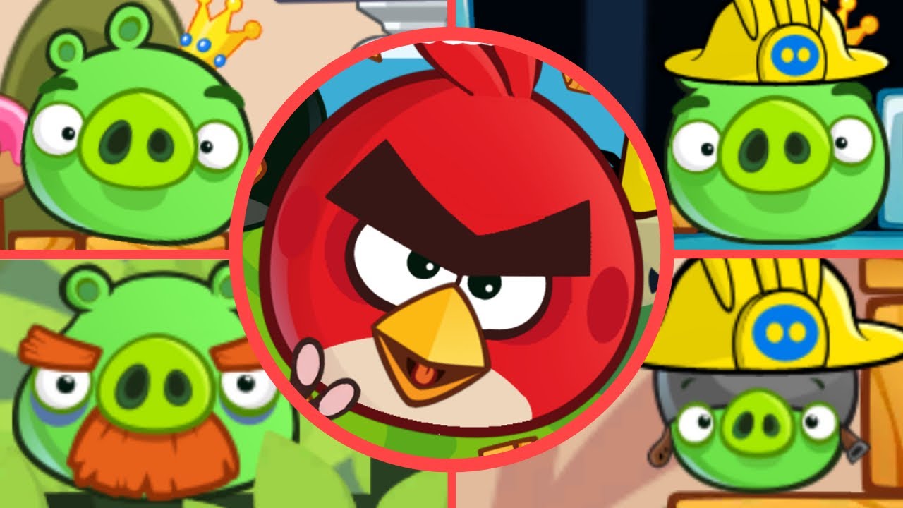 Angry Birds Re-Launched - All Bosses (Versão 1.2.0) - YouTube