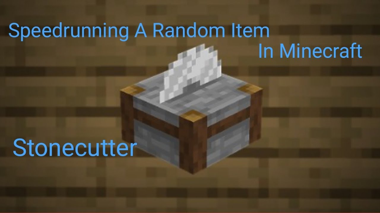 Speedrunning A Random Item in Minecraft | Minecraft Challenges | - YouTube