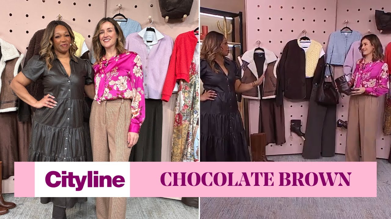 5 ultra-chic ways to style chocolate brown - YouTube