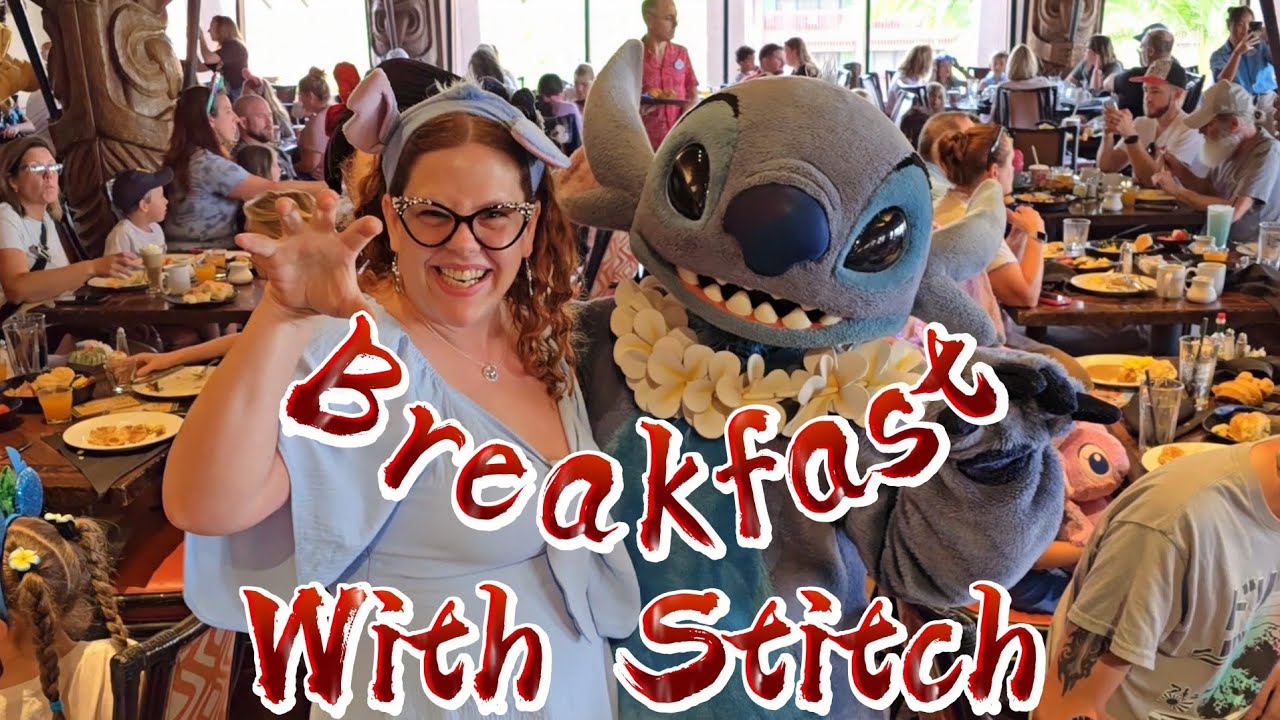 Ohana Breakfast With Stitch - YouTube