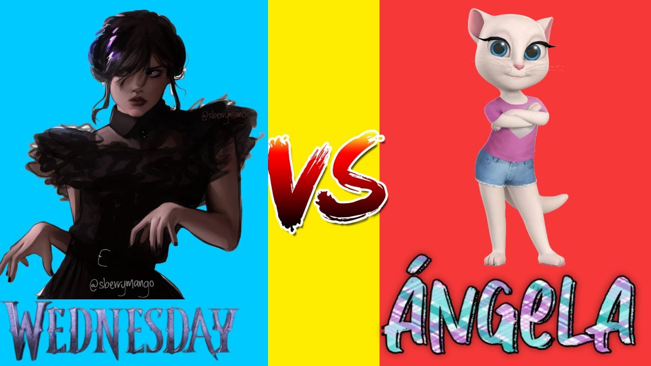 My talking Angela 2 Wednesday Vs Angela Joker #Android #Playgame - YouTube