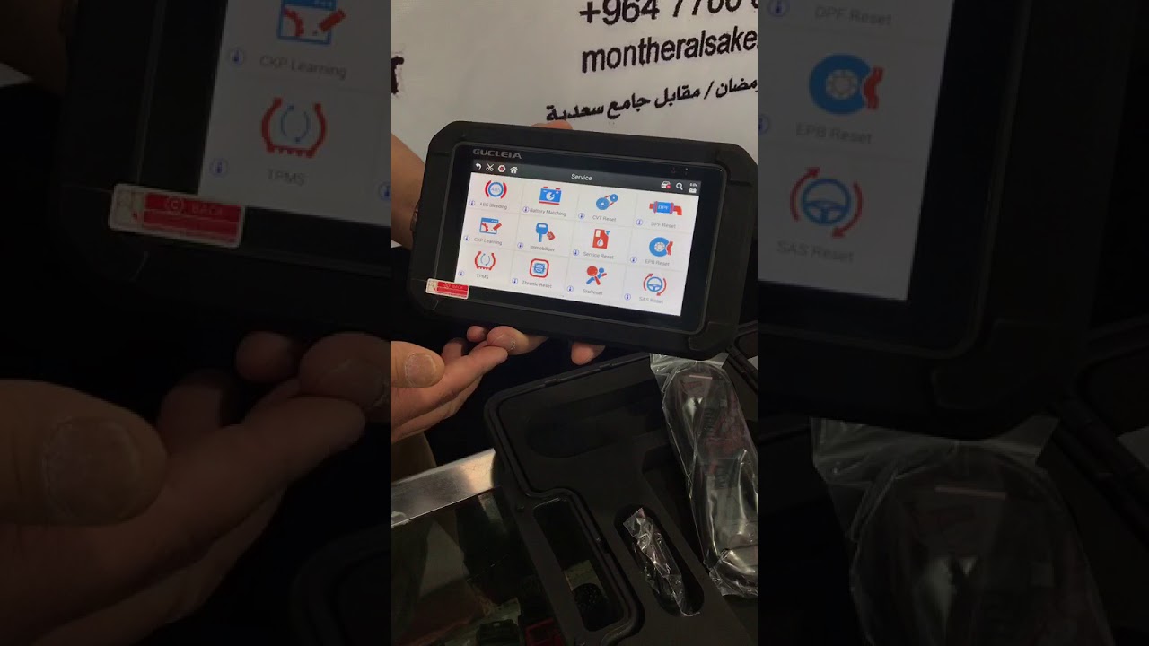 TabScan S7 Automotive Comprehensive Diagnostic scanner - YouTube