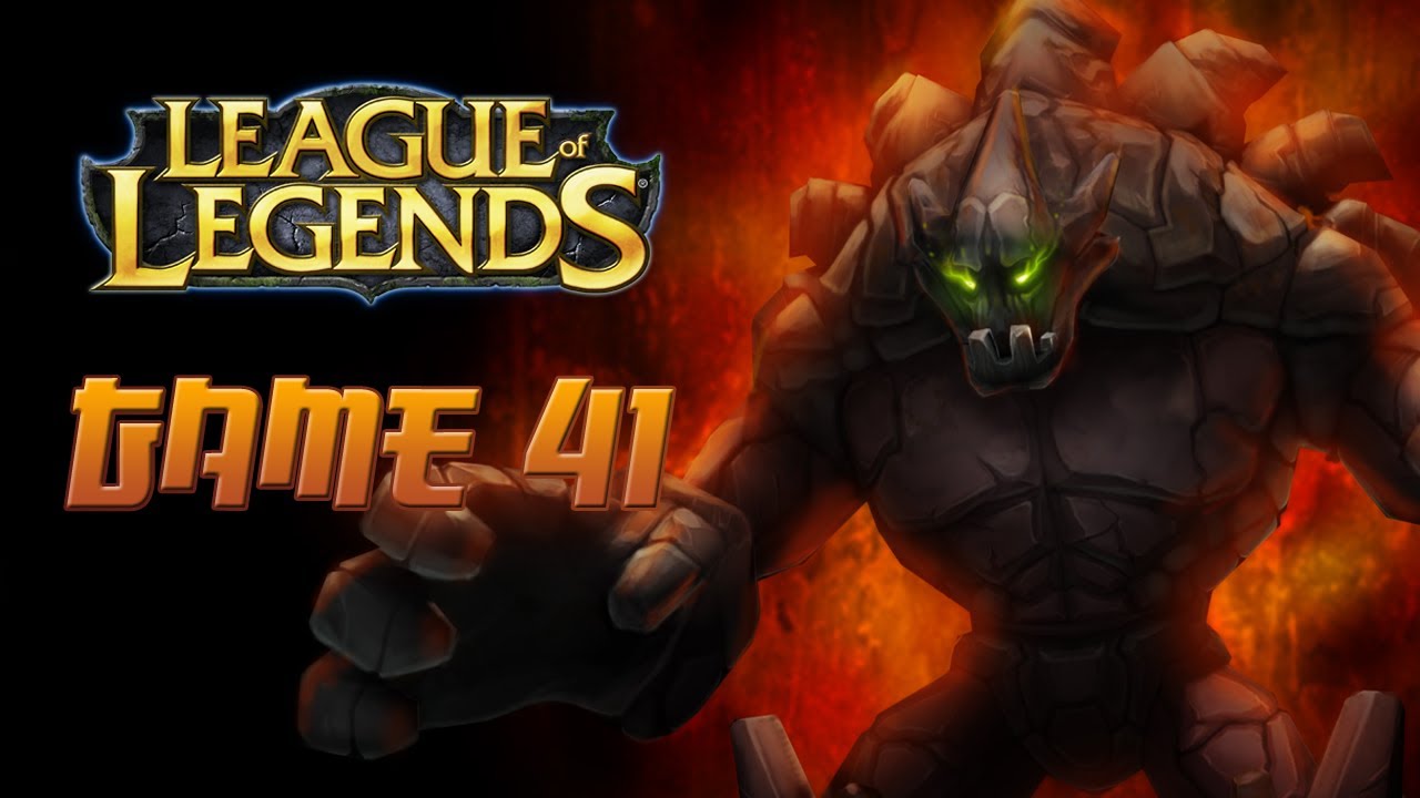 League of Legends Game 41 - Malphite - YouTube