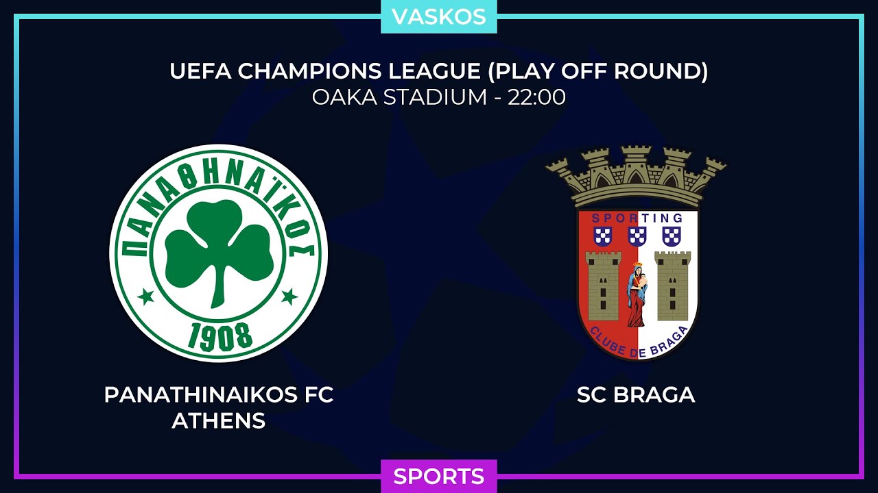 🔴 LIVE | ΠΑΝΑΘΗΝΑΪΚΟΣ - ΜΠΡΑΓΚΑ | UEFA CHAMPIONS LEAGUE | PANATHINAIKOS ...