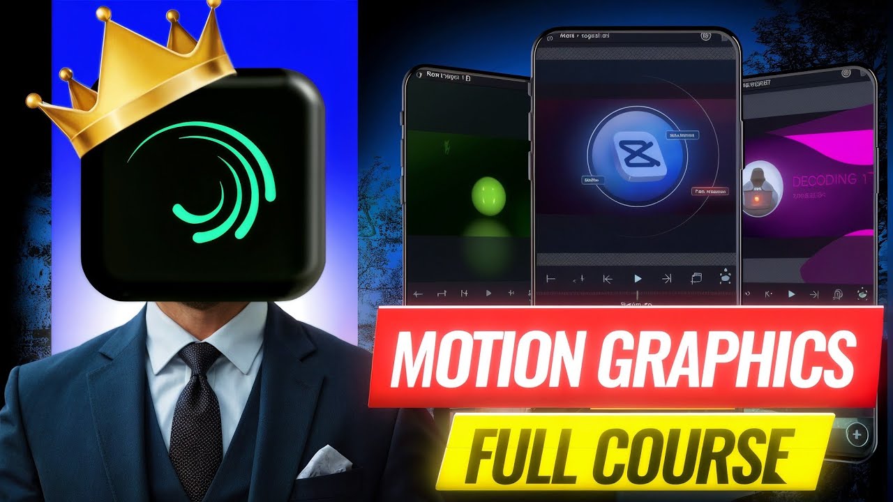 Motion Graphics Full Course | Alight Motion Beginner To Pro 🤯|| - YouTube