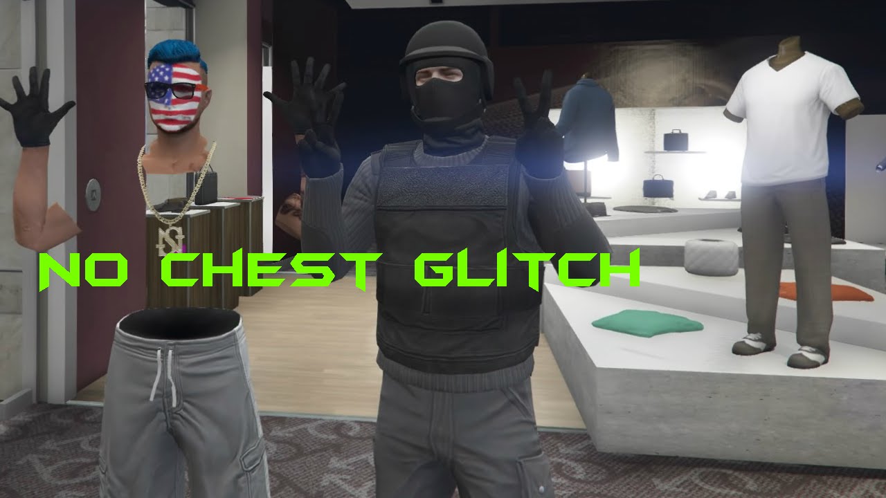 GTA5 Invisible chest after patch 1.35 - YouTube