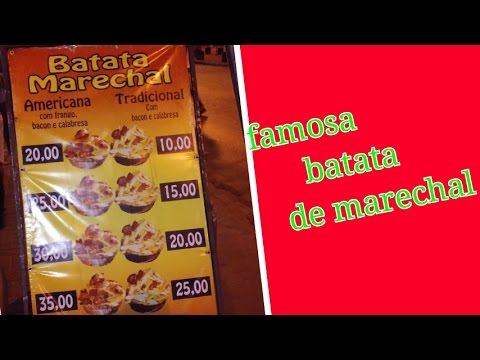 Famosa batata de Marechal - YouTube