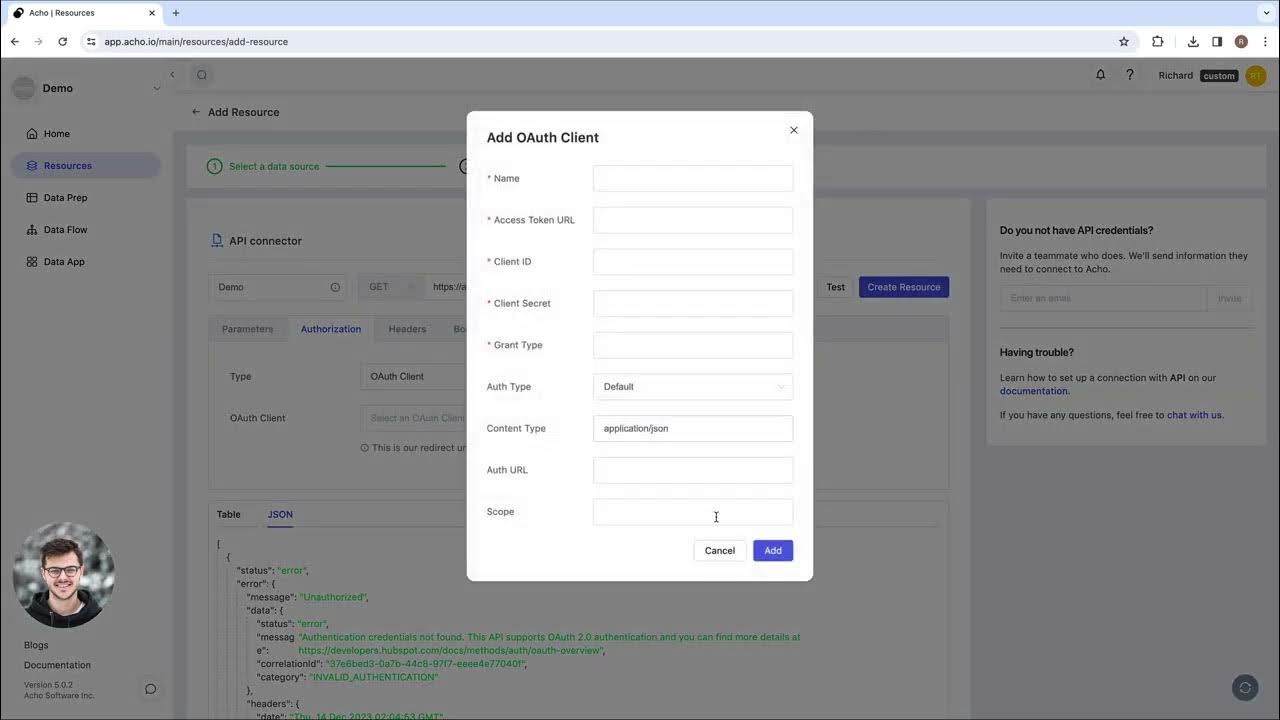 Get any data from API (Part 1: Parameters, Authorization, Headers, Body, Data Format) - YouTube