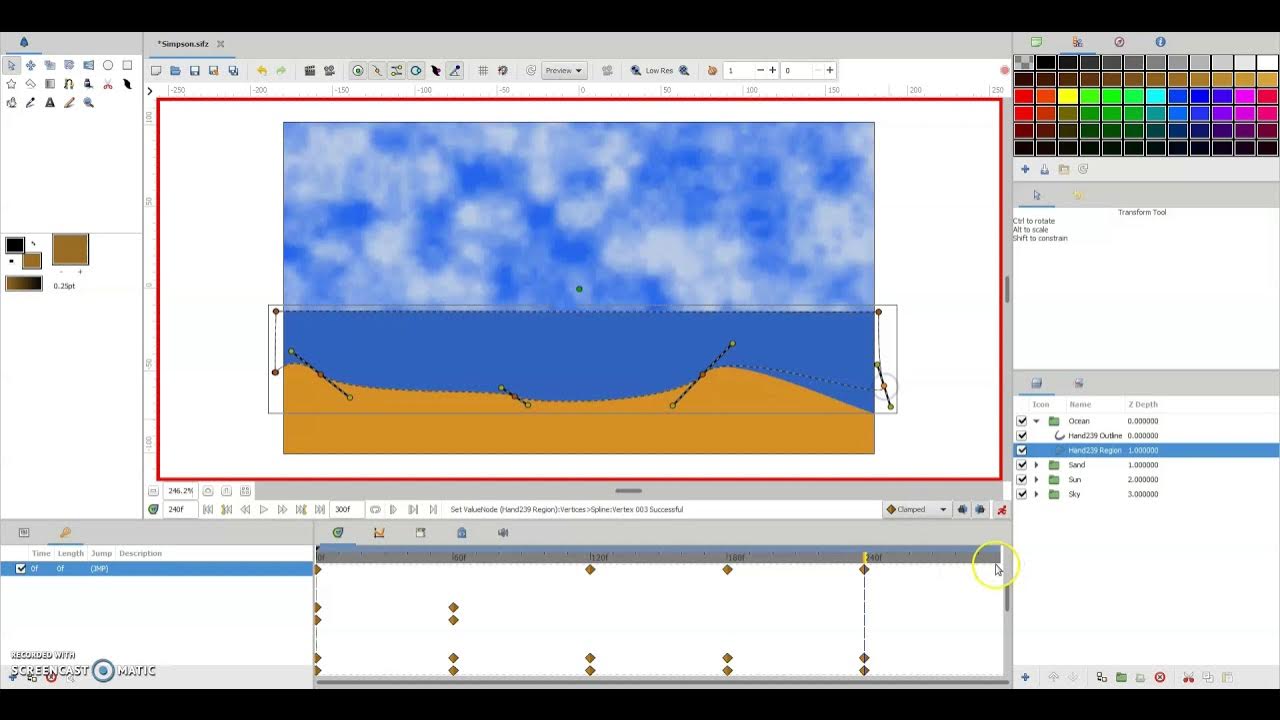 Synfig tutorial; Sunrise for beginners. - YouTube