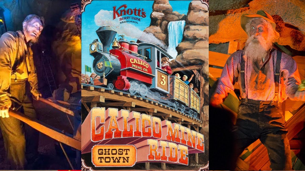[2022] Calico Mine Ride - 4K 60FPS POV | Knott's Berry Farm, California ...