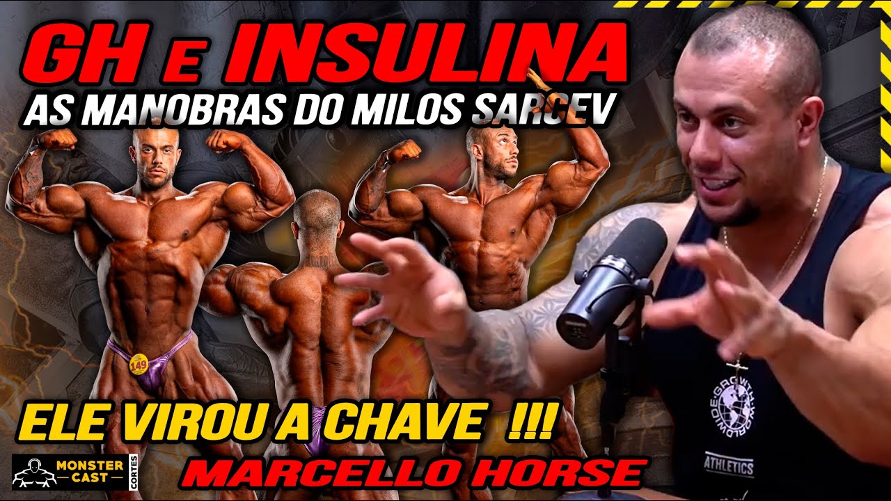 AS MAGIAS de MILOS SARCEV com GH e INSULINA | HORSE VIROU A CHAVE 100% ...