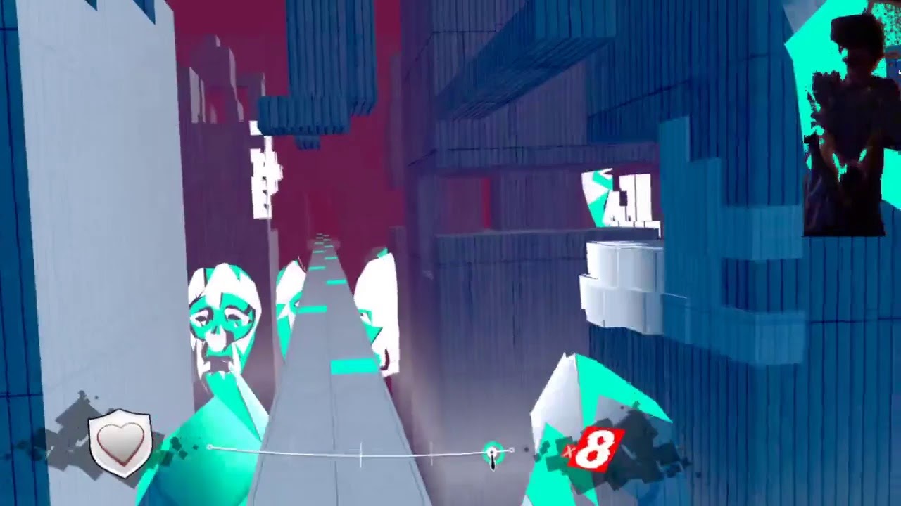 Headless Gamer Plays Pistol Whip VR - YouTube