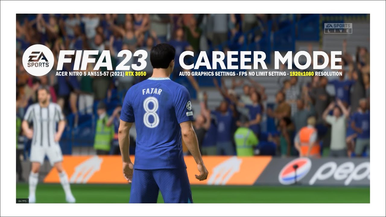 FIFA 23 Career Mode [1080p 60 FPS] Acer Nitro 5 AN515-57 (2021) RTX ...