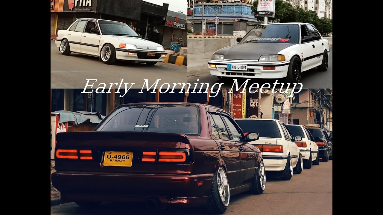 Early Morning Meetup | Cinematics | Featuring Nissan Sunny b13 & Honda ...