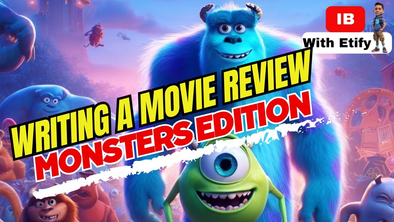 Tips for Writing a Movie Review : Monsters. Inc. (as example) #ESL # ...