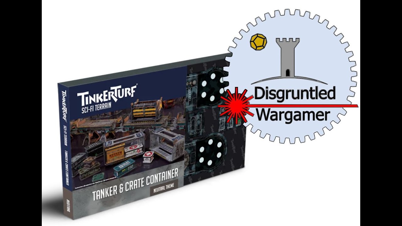 Unbox and Build Tinker Turf Sci-Fi Tanker Container - YouTube