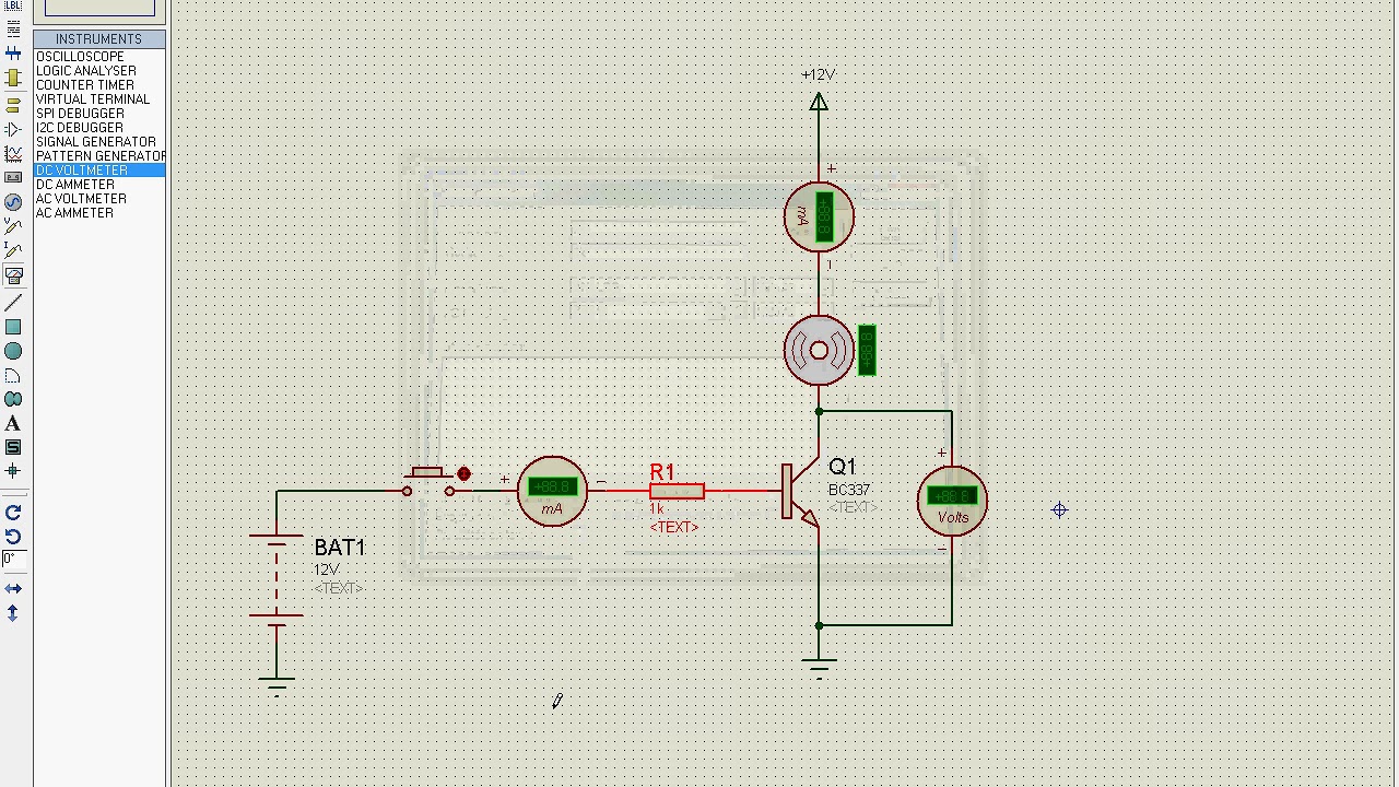 transistor BC337 et moteur DC - YouTube
