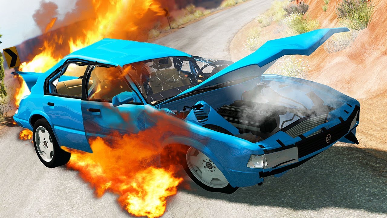 High Speed Hill Climb Race Ends In Fiery EXPLOSION! Insane Racing ...