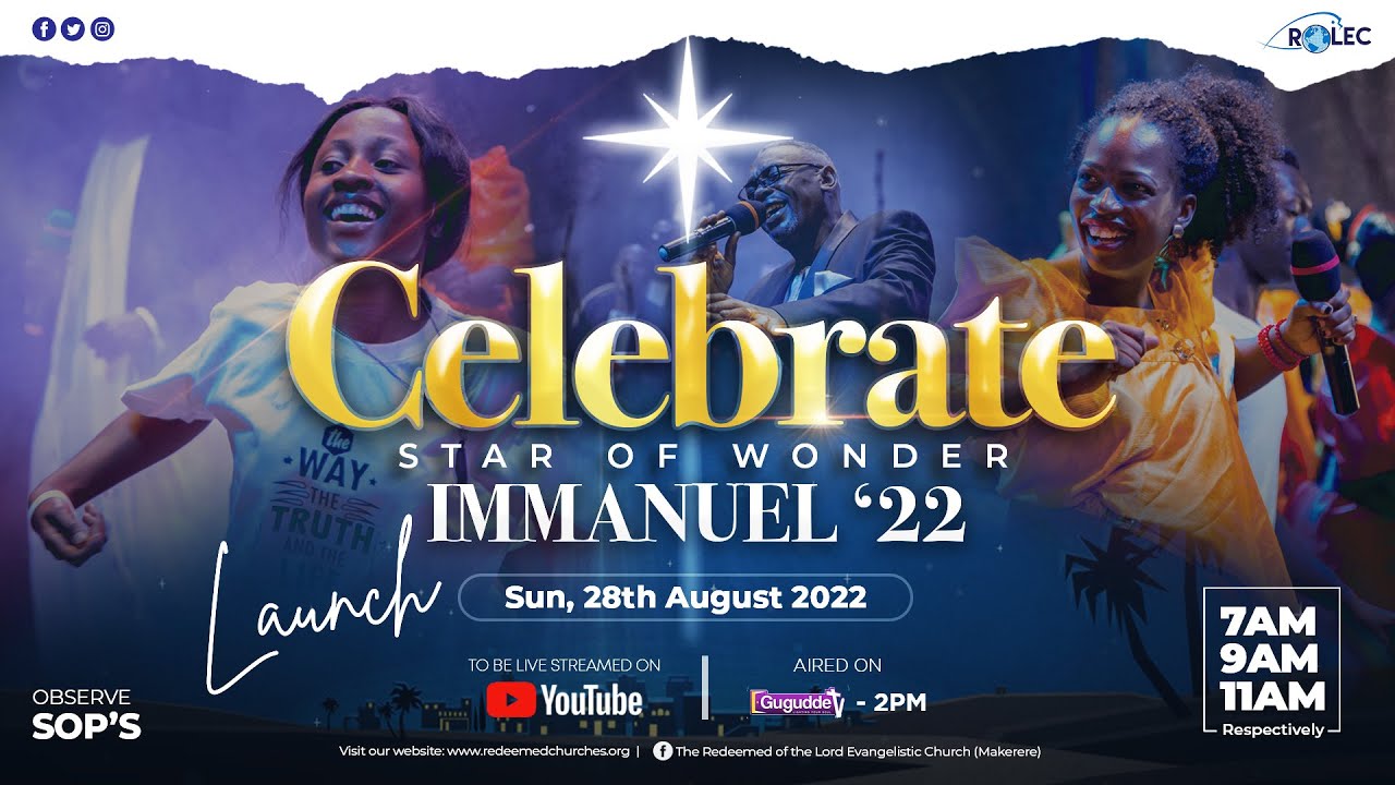 CELEBRATE IMMANUEL 2022 LAUNCH | | SUNDAY SERVICE - YouTube