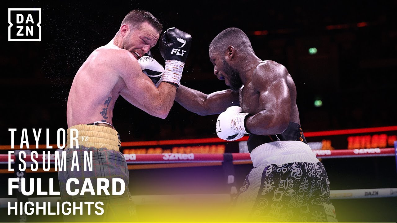 Josh Taylor vs. Ekow Essuman | Full Card Highlights - YouTube