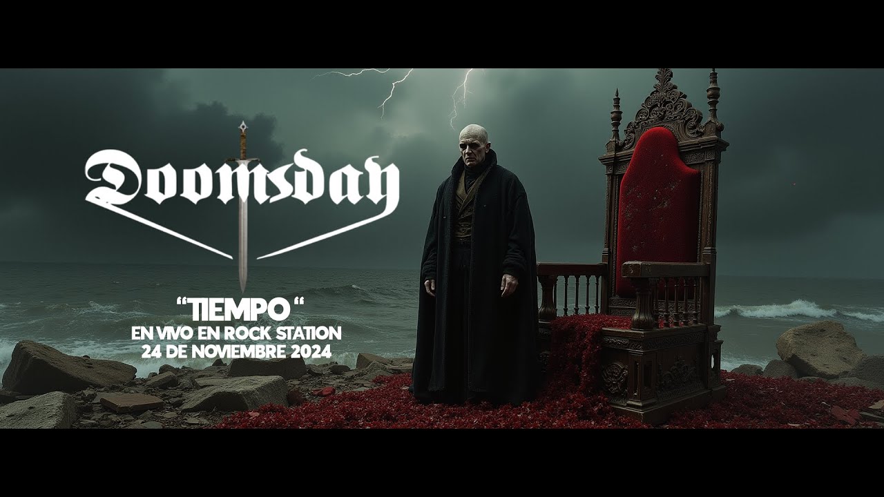 Tiempo - Doomsday en vivo en Rock Station Bar - 24 noviembre 2024 - YouTube
