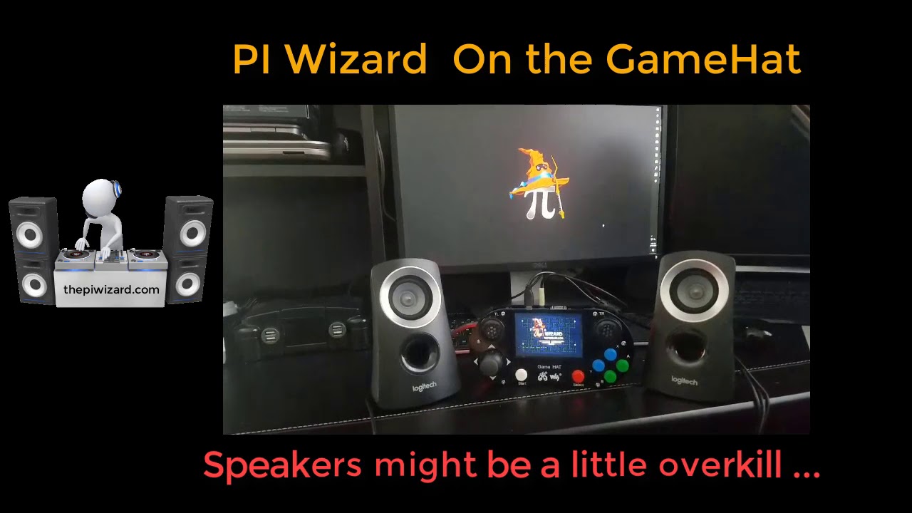PI Wizard on the GameHat - YouTube