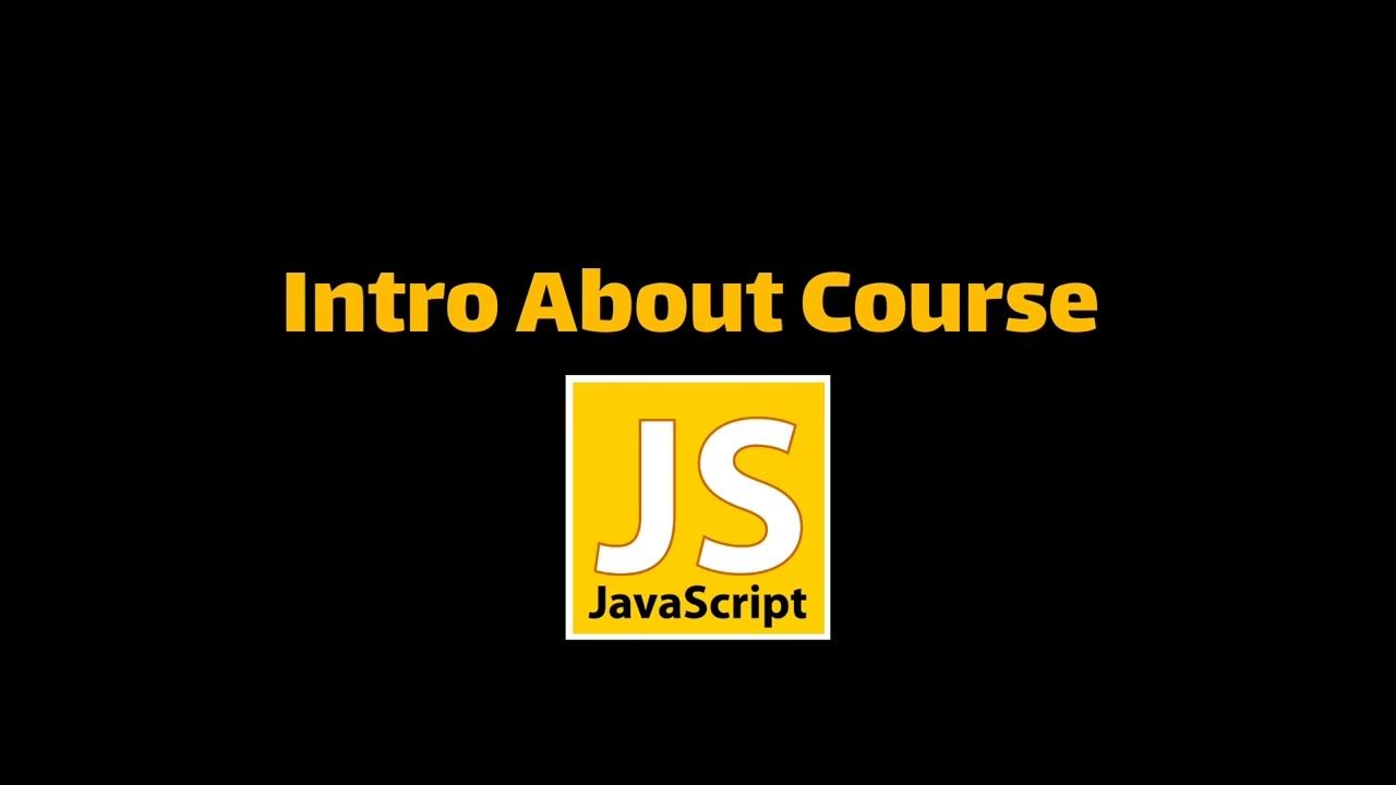 [ كورس جافاسكريبت للمبتدئين بالعربية - الانترو ] JavaScript Crash Course For Beginners #1-Intro ...