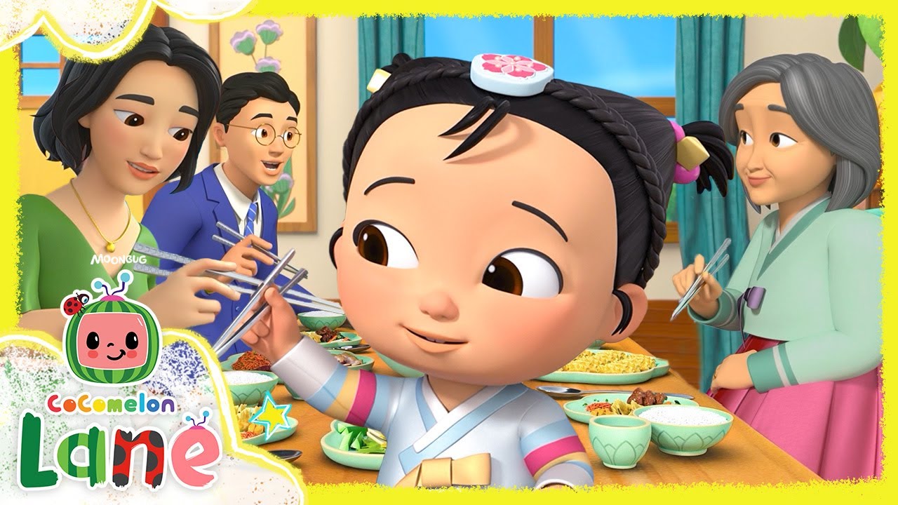 Cece Learns How to Use Chopsticks | NEW CoComelon Lane Episodes on ...