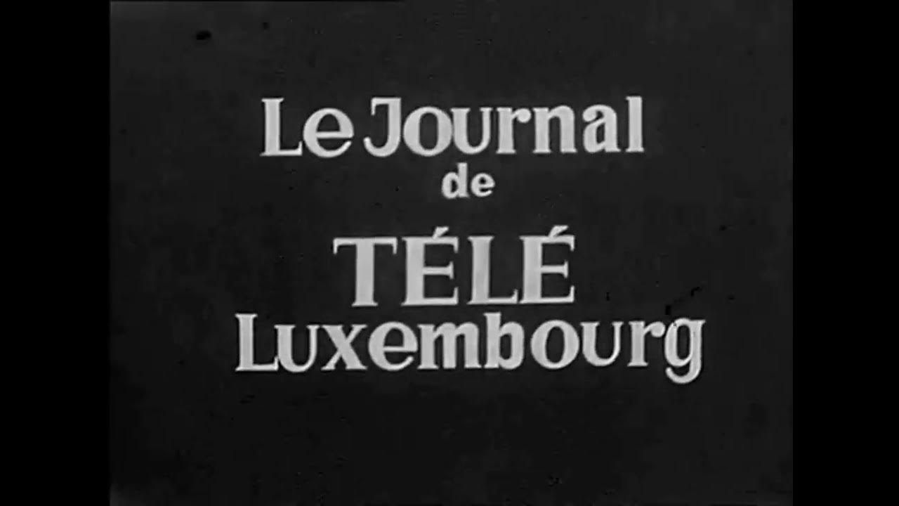 Télé Luxembourg (RTL) - génériques début et fin Le Journal de Télé Luxembourg - CLT - 1955-1960 ...