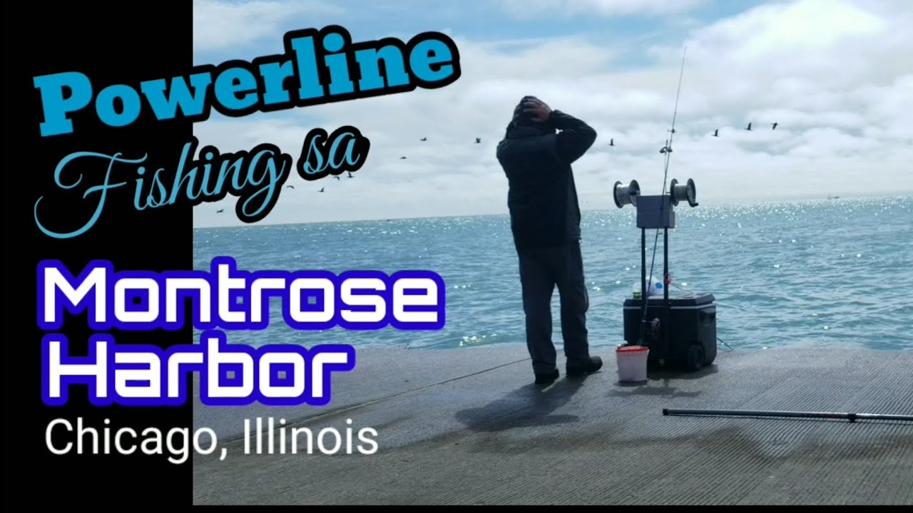 Powerline Fishing sa Montrose Harbor // daming huli - YouTube