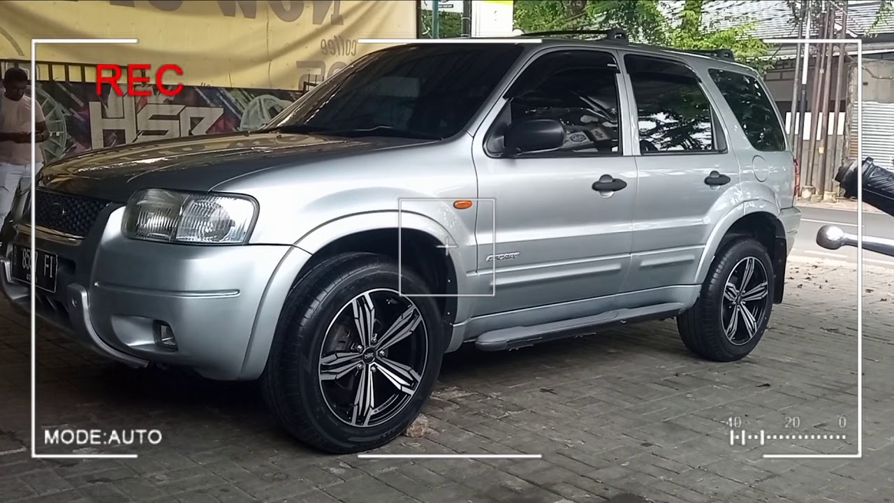 FORD ESCAPE MODIFIKASI MANIS VELG HSR WHEEL RING 18 - YouTube