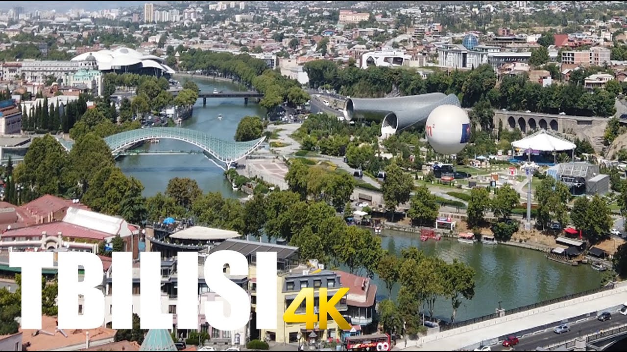 Tbilisi, Georgia, walking tour 4k 60fps - YouTube
