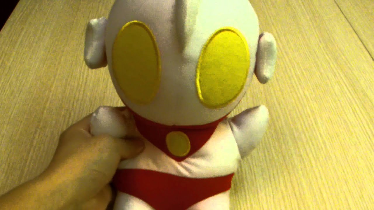 Product Review: Ultraman Soft Beanie Plush Doll - YouTube