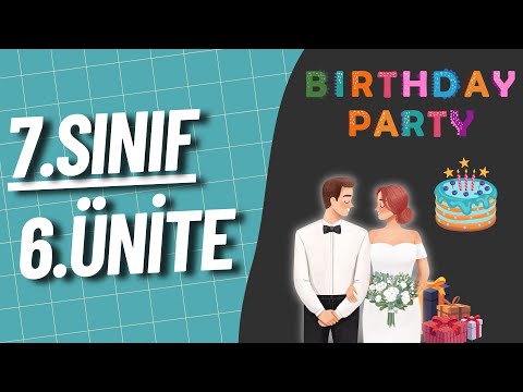 7. Sınıf İngilizce 6. Ünite Konu Anlatımı